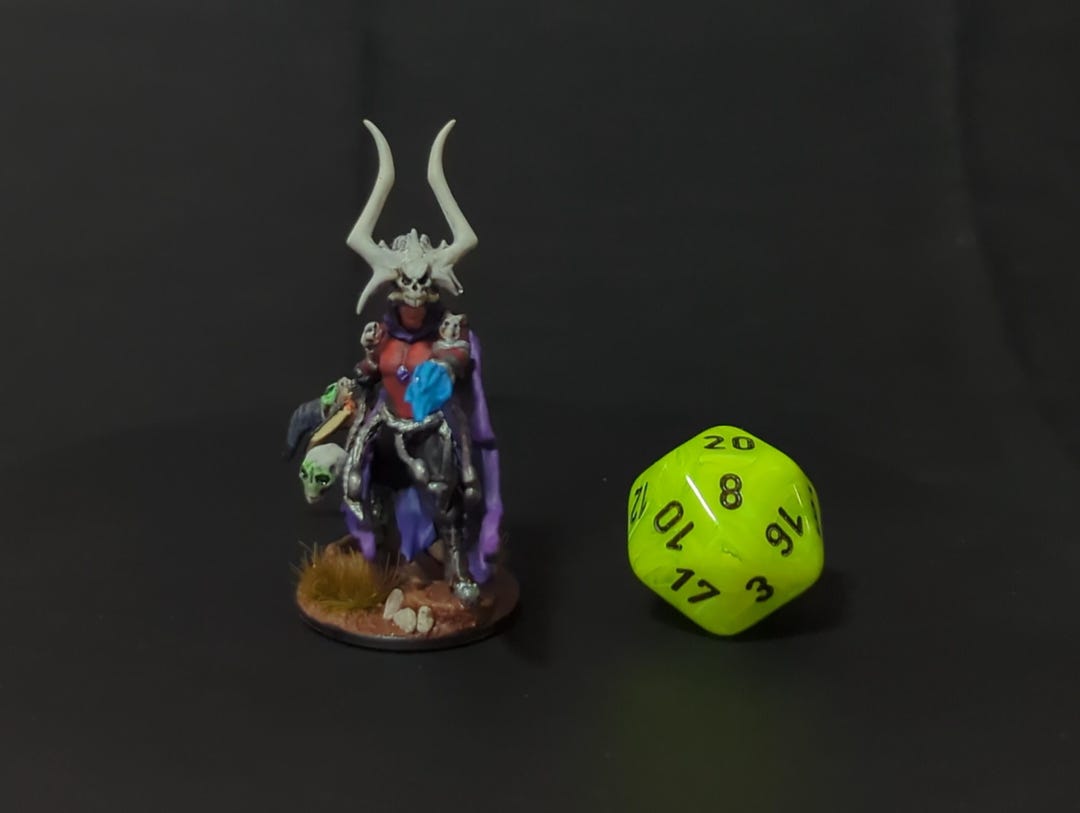 Necromancer Miniature for D&D/TTRPG - Etsy