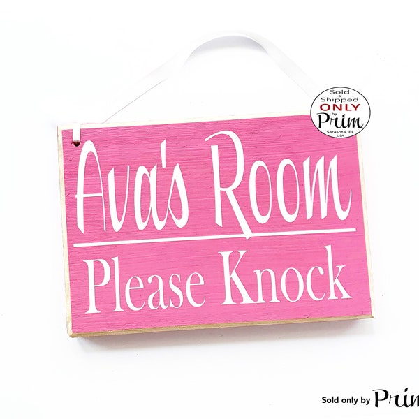Personalised Do Not Knock Sign - Etsy UK