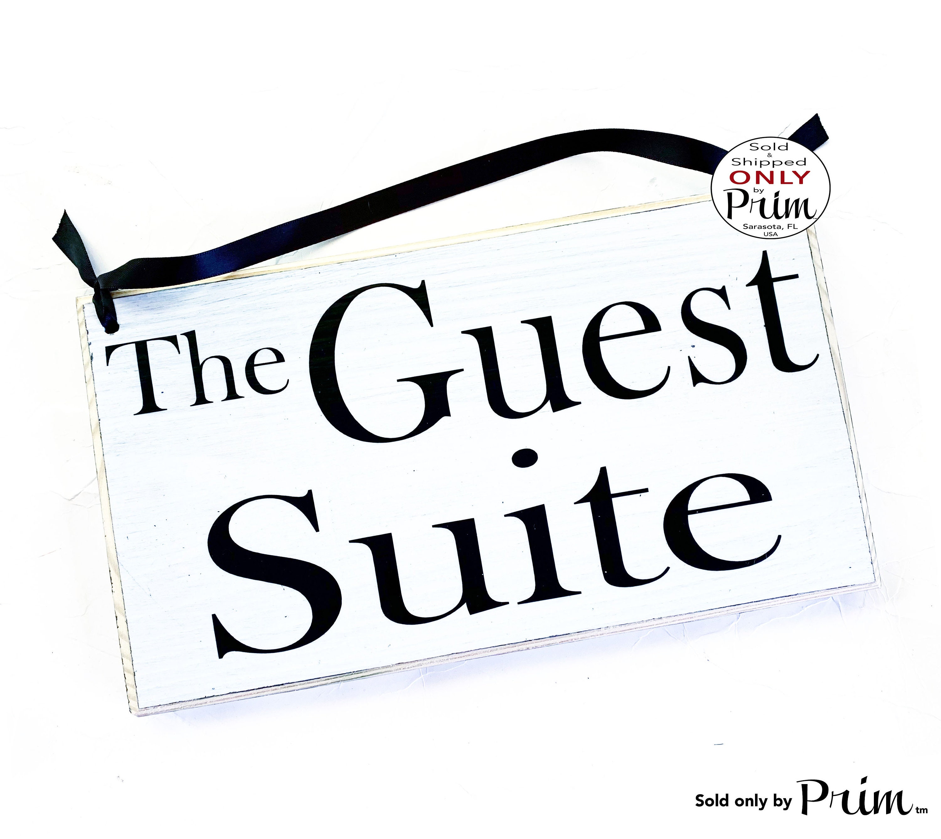 10x6 The Guest Suite Custom Wood Sign Welcome Entrance Cottage | Etsy