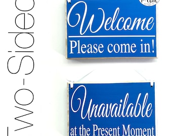 Unavailable Office Sign - Etsy