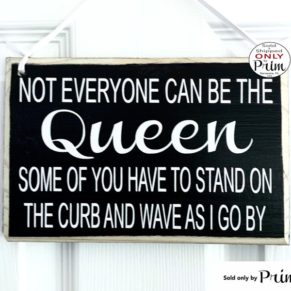 Queen of the House Sign - Etsy