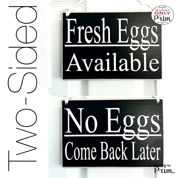 Custom Flippable Signs - Etsy