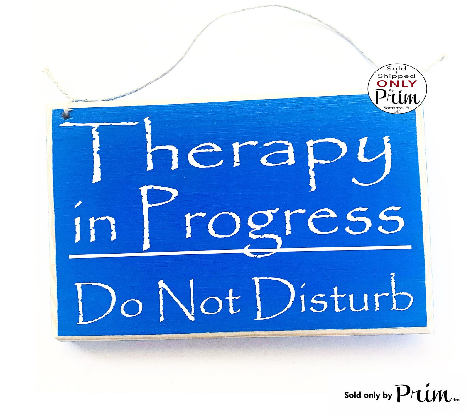 8x6 Therapy in Progress Do Not Disturb Custom Wood Sign Doctor - Etsy