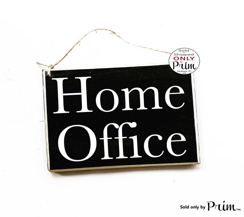 8x6 Home Office Working Custom Wood Sign Work From Home Busy - Etsy