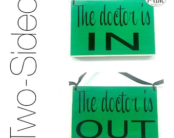 Doctor is Out Sign - Etsy Ireland