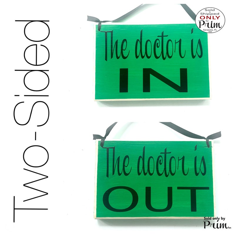 Out of Office Door Sign - Etsy
