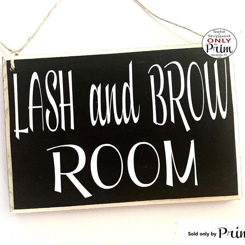 Eyelash Sign - Etsy