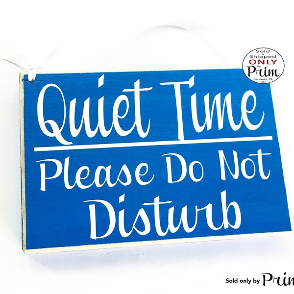 Quiet Time - Etsy