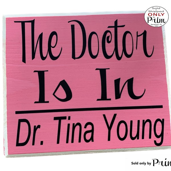 Doctor Door Sign - Etsy