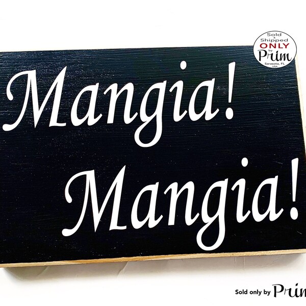 Mangia - Etsy