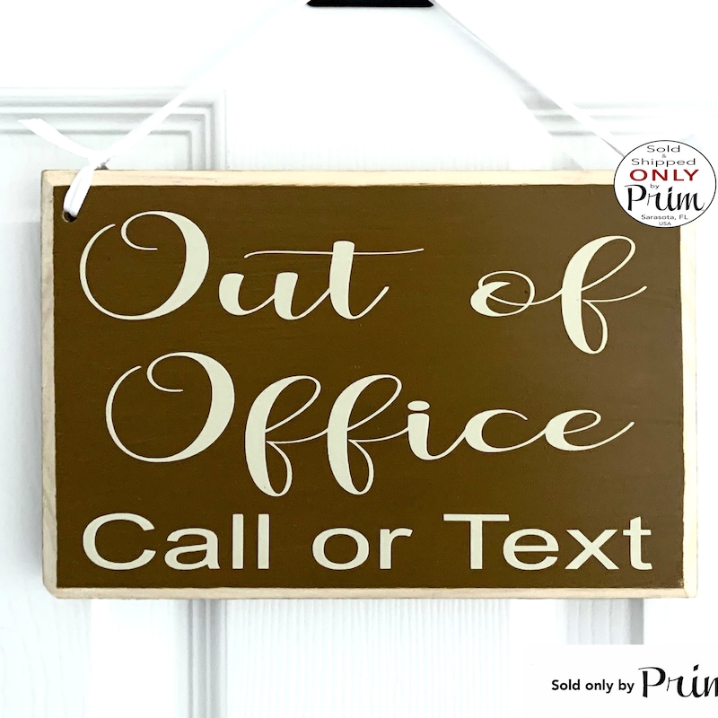 Be Back Shortly Sign - Etsy