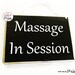 8x6 Massage in Session Custom Wood Sign Do Not Disturb Spa - Etsy