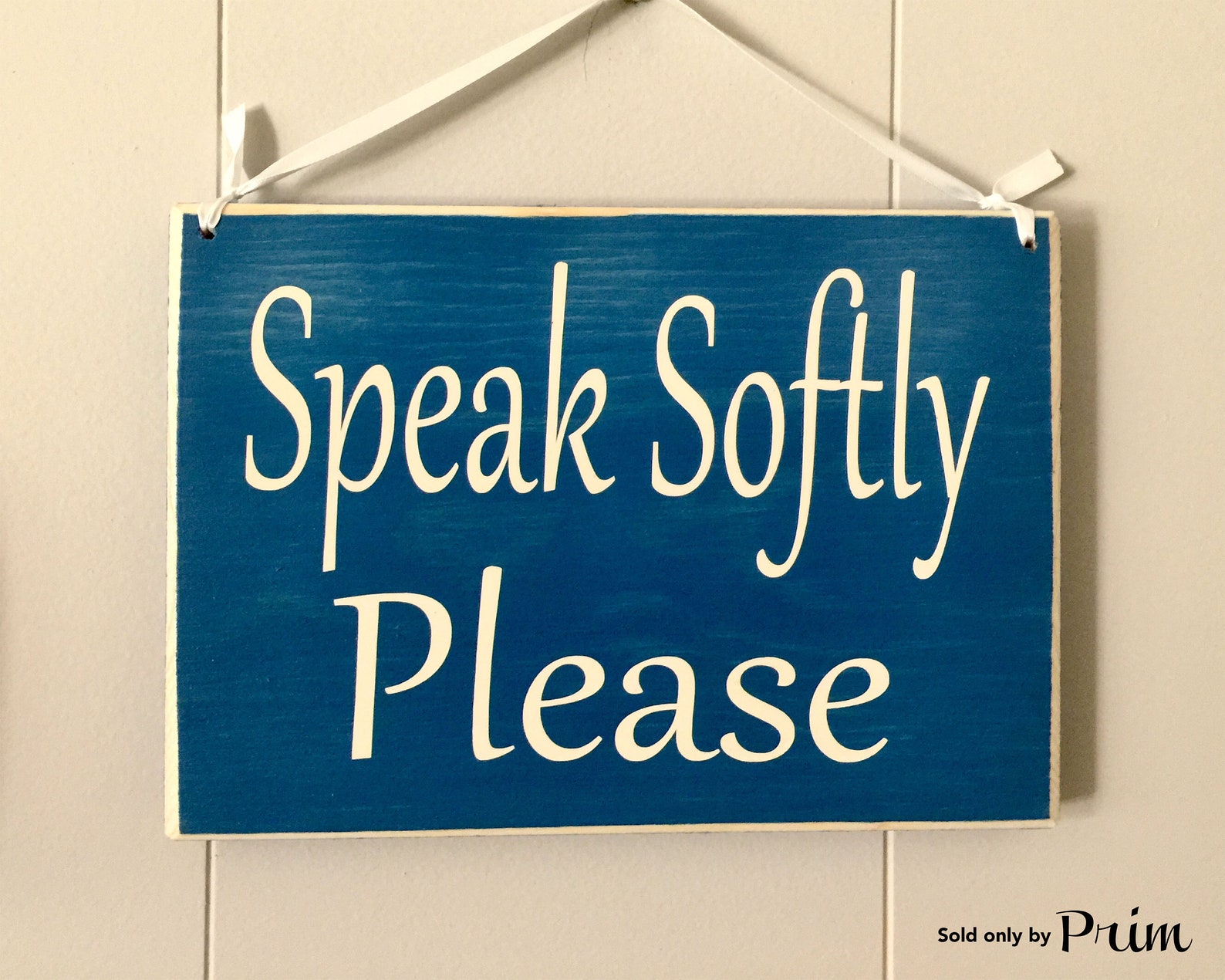 10x8 Speak Softly Please Custom Wood Sign Therapy Spa Salon In | Etsy