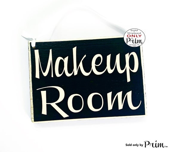 8x6 Makeup Room Custom Wood Sign Beauty in Progress Session - Etsy