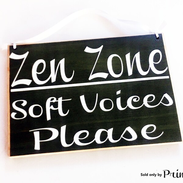 Soft Voice Please Door Sign - Etsy