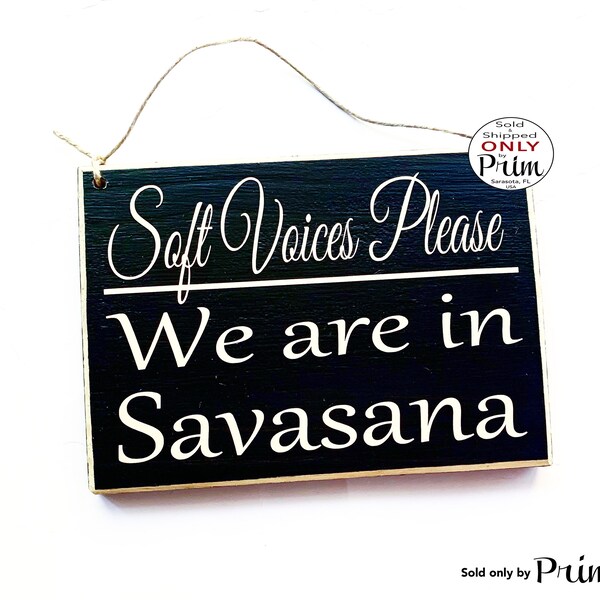 Soft Voice Please Door Sign - Etsy