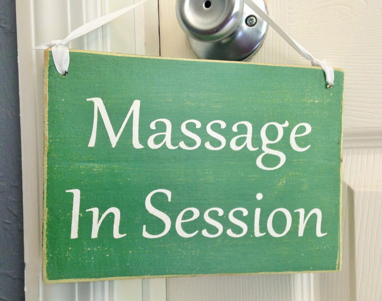 10x8 Massage in Session Custom Wood Sign Do Not Disturb Spa - Etsy