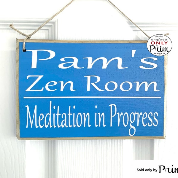 Meditation Sign - Etsy