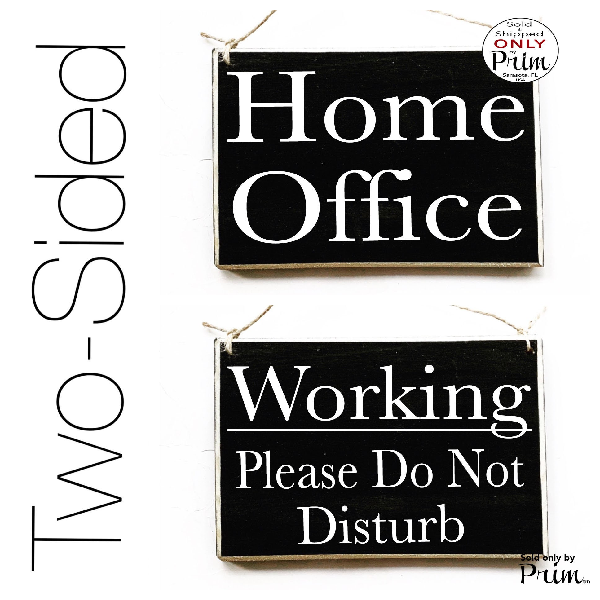 8x6 Home Office Working Please Do Not Disturb Custom Wood Sign | Etsy