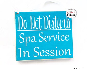 Waxing in Session Sign - Etsy