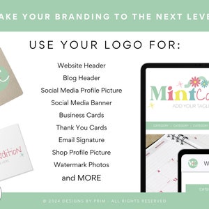 Mint Condition Design Template Canva | Small Business Logo | Editable ...