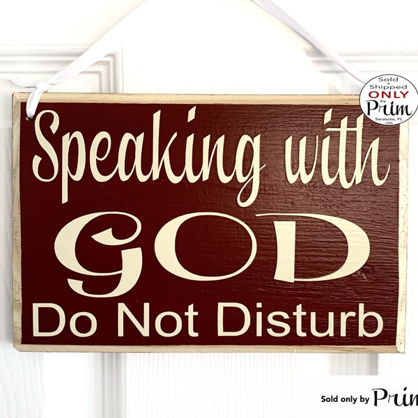 Praying in Progress Sign - Etsy