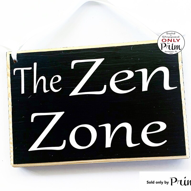 Meditation Sign - Etsy