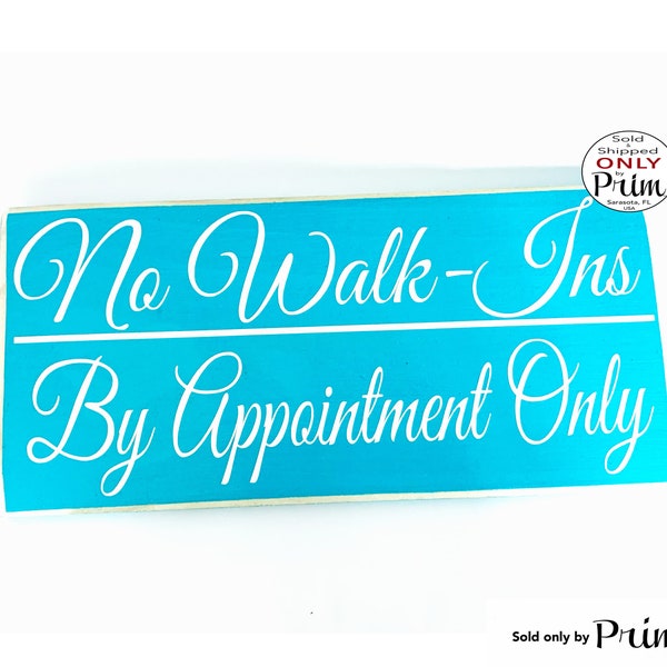 Custom Door Sign by Appointment Only - Etsy