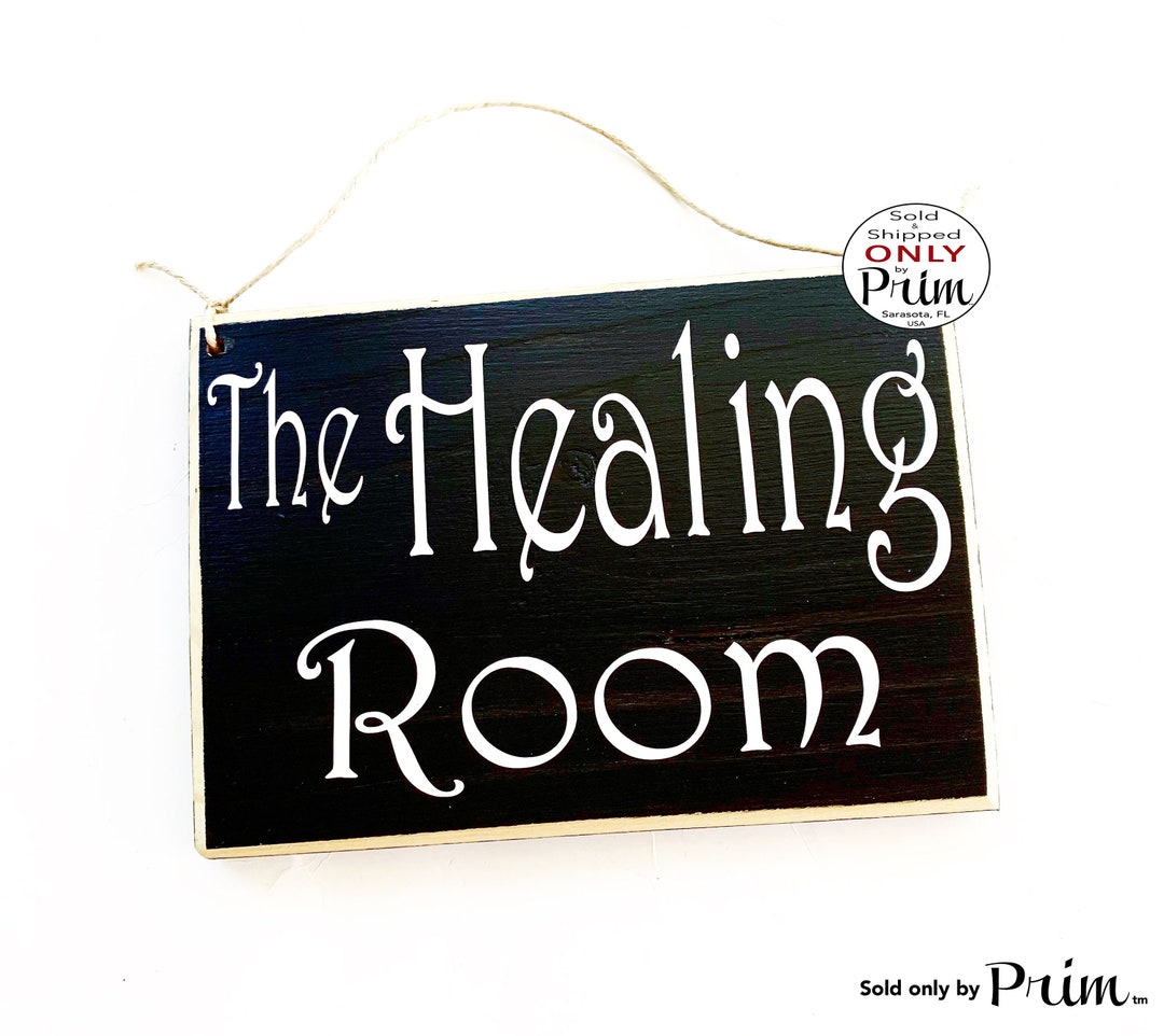 8x6 the Healing Room Custom Wood Sign | in Progress Session Please Do ...