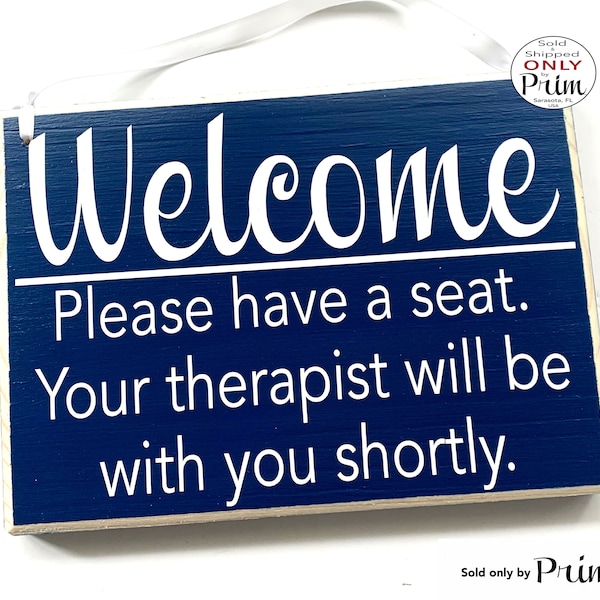 Welcome Please Have a Seat Sign - Etsy