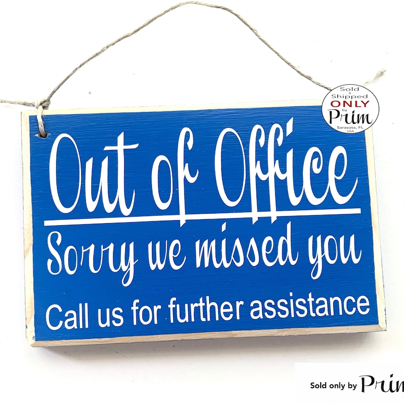Sorry We Missed You Sign - Etsy