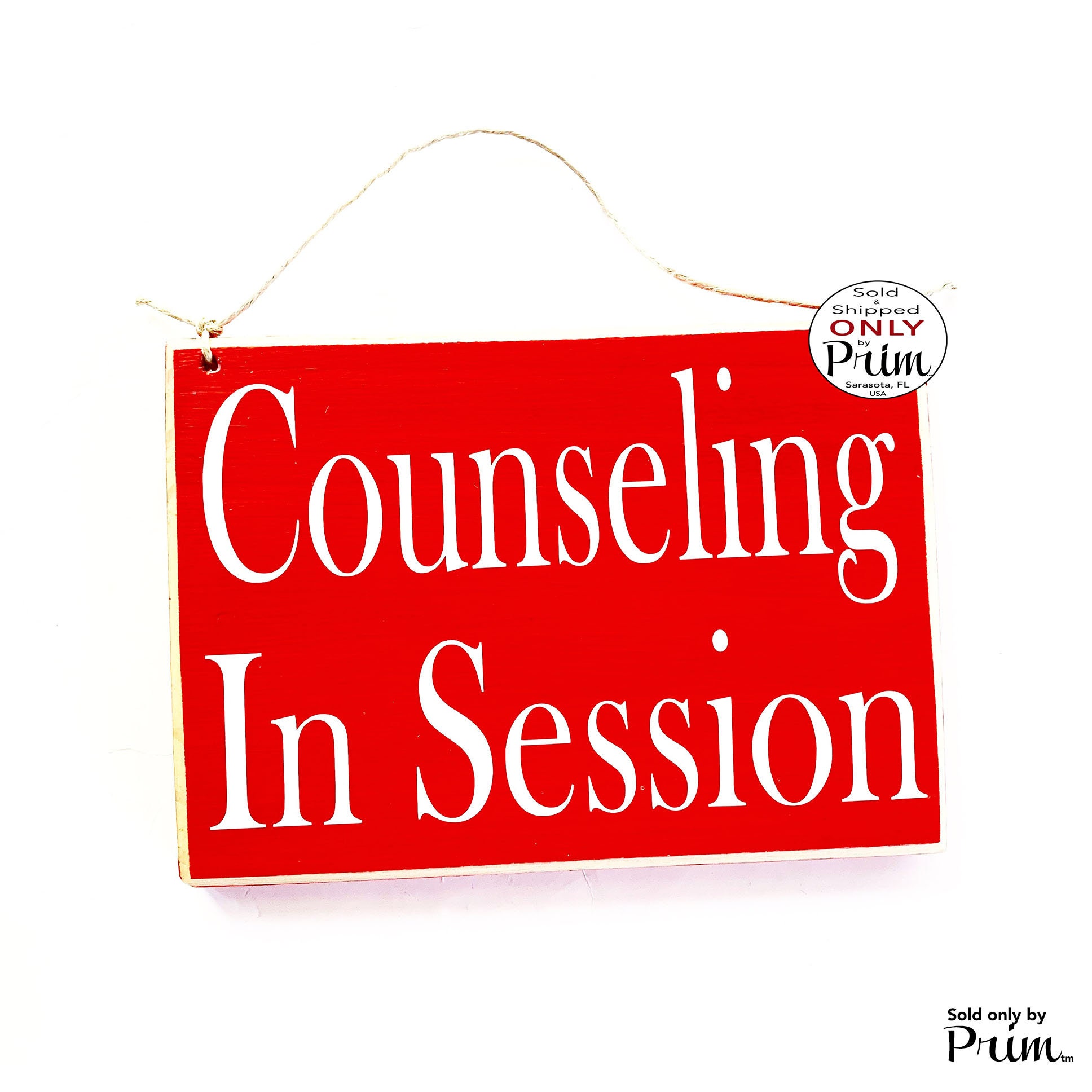 8x6 Counseling In Session Custom Wood Sign Counselor Please Do | Etsy