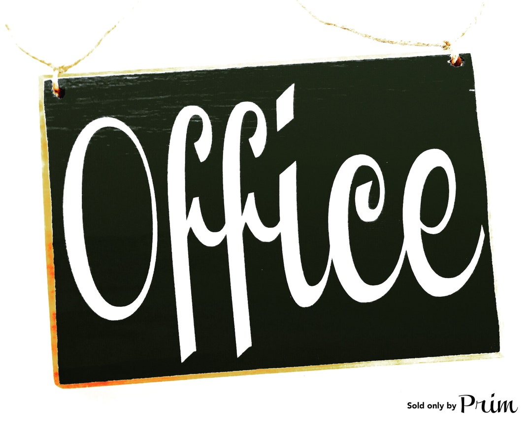 Office Custom Wood Sign 8x6 Business Private Welcome Meeting Reception ...