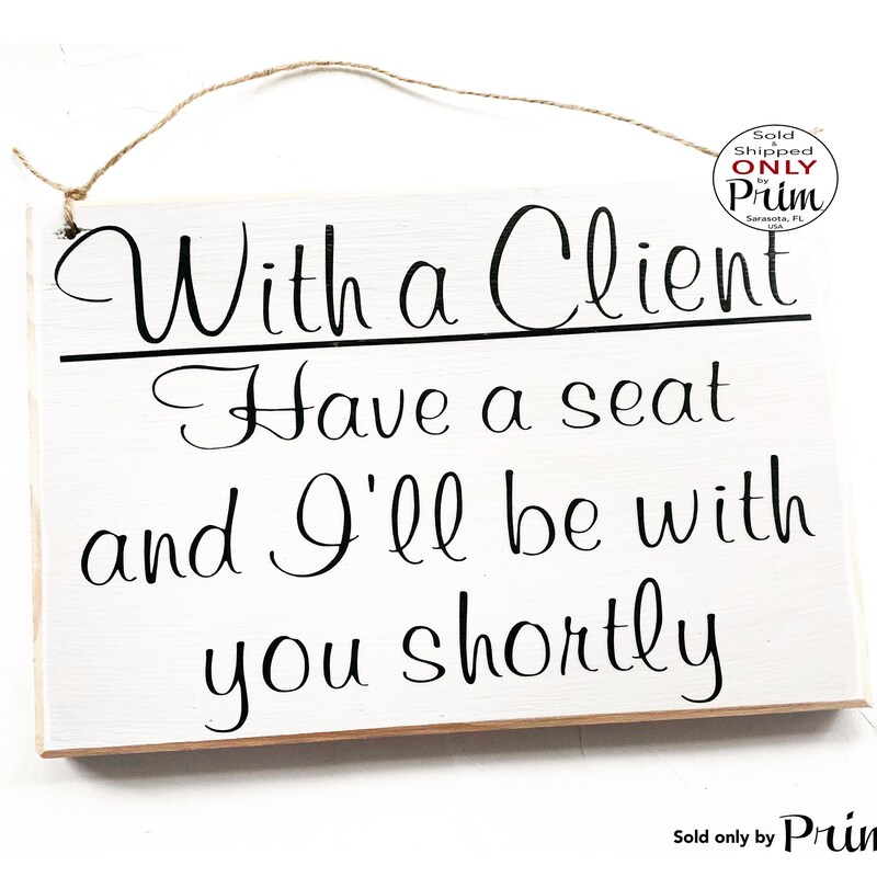 Welcome Please Have a Seat Sign - Etsy