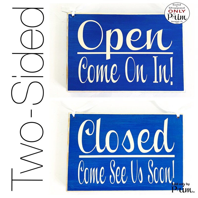 Large Outdoor Open Sign - Etsy