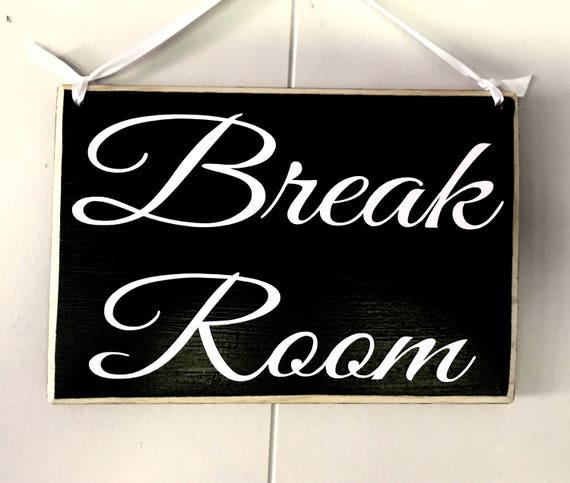 8x6 Break Room Custom Wood Sign Dining Lunch Food Kitchen - Etsy