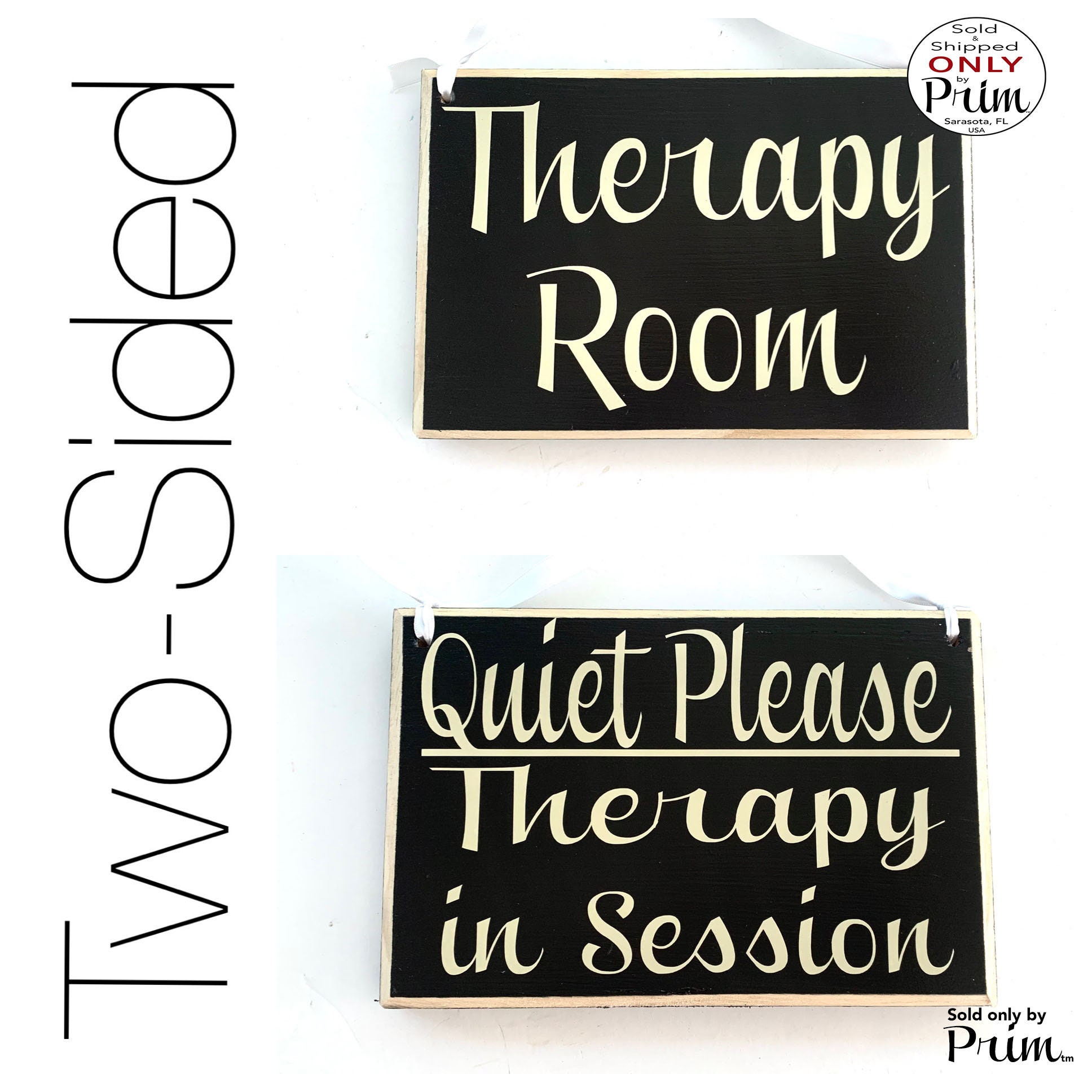 Metal Therapy Door Sign - Etsy