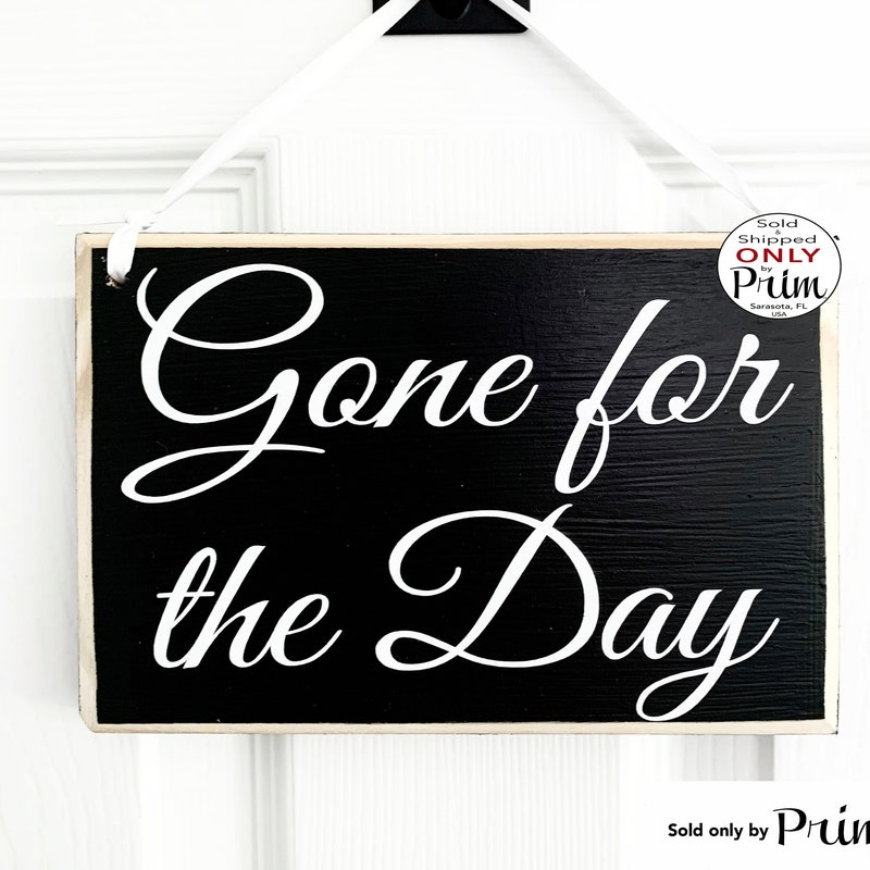 Be Back Shortly Sign - Etsy