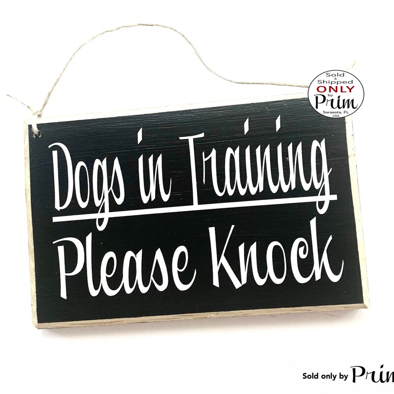 Training in Progress Sign - Etsy