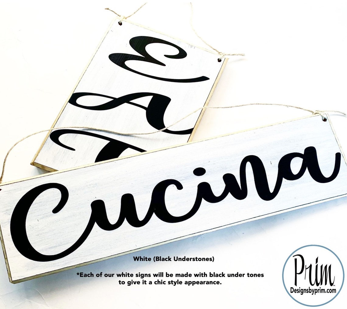 14x4 Il Bagno Custom Wood Sign Italian Restroom Bathroom Bath - Etsy Canada