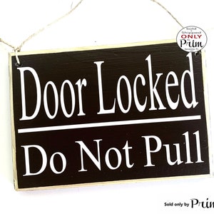 Do Not Pull Door Sign - Etsy
