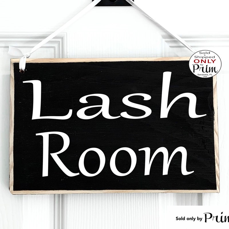 Eyelash Sign - Etsy