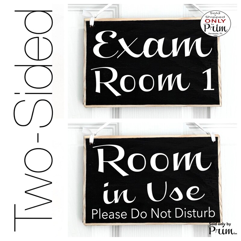 Exam Room Signs - Etsy