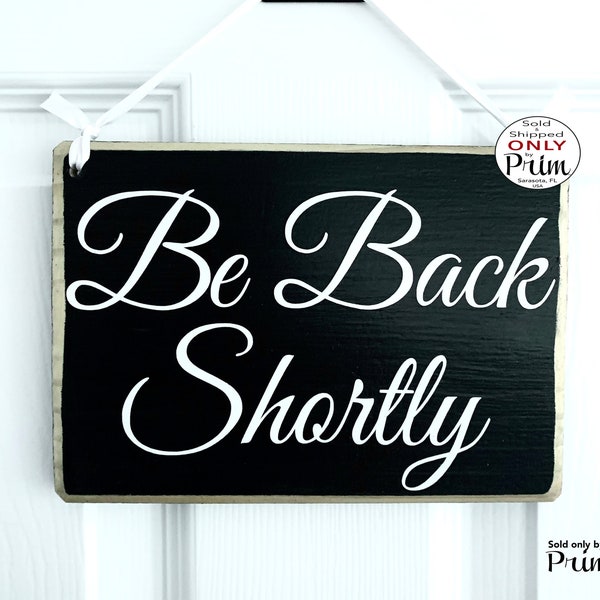 Back Door Sign - Etsy