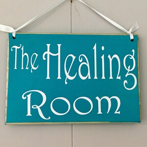 8x6 the Healing Room Custom Wood Sign | in Progress Session Please Do ...