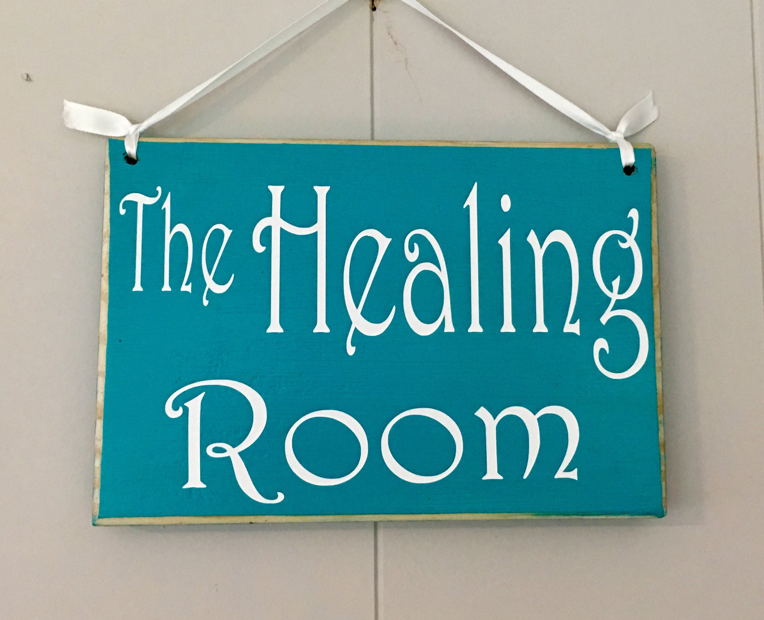 8x6 THE Healing Room Custom Wood Sign In Progress Session | Etsy
