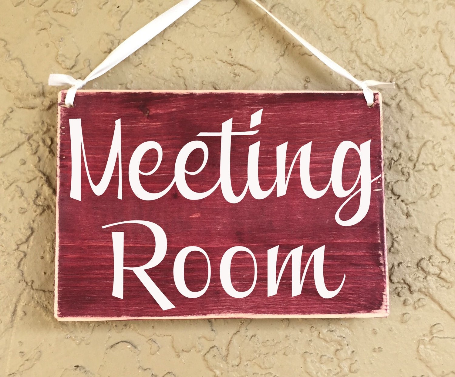 Meeting Room Custom Wood Sign 8x6 Please Do Not Disturb Sign | Etsy