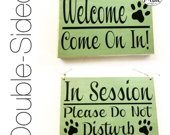 Yoga in Session Please Do Not Disturb 8x6 Custom Wood Sign - Etsy