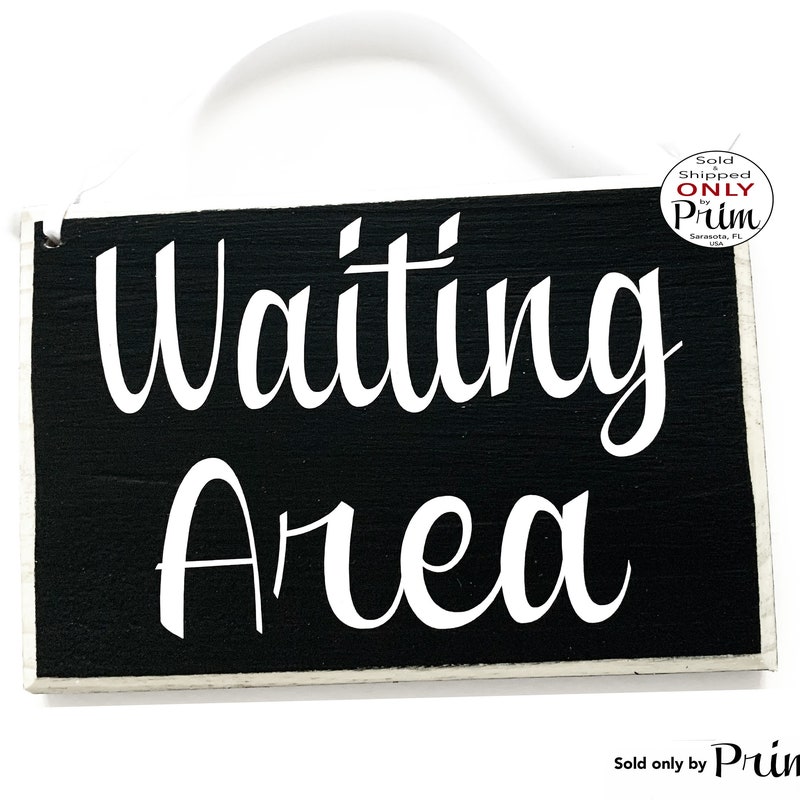 Please Wait in Waiting Room Sign - Etsy