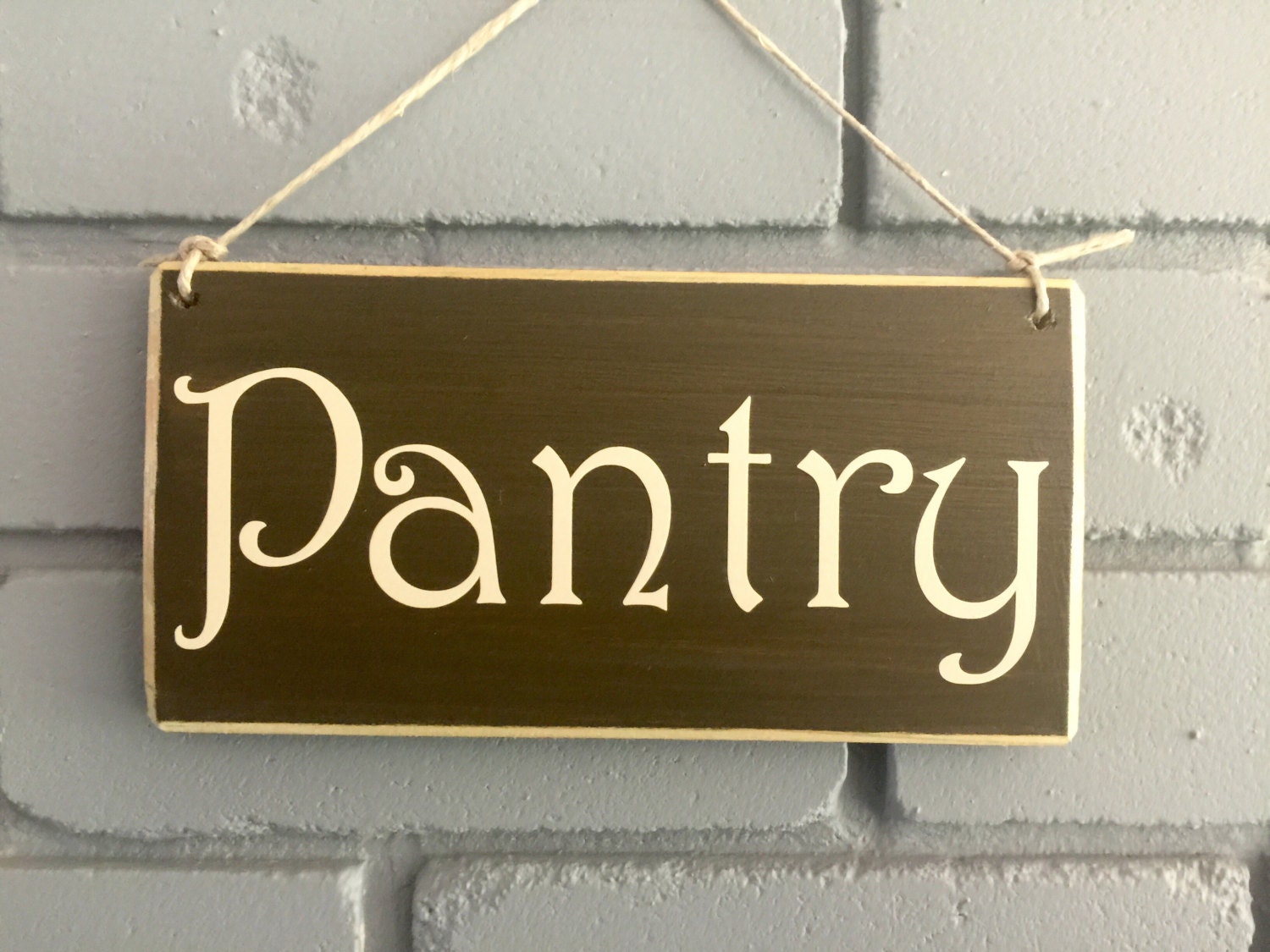 10x6 Pantry Custom Wood Sign Kitchen Cabinet Snack Drawer | Etsy